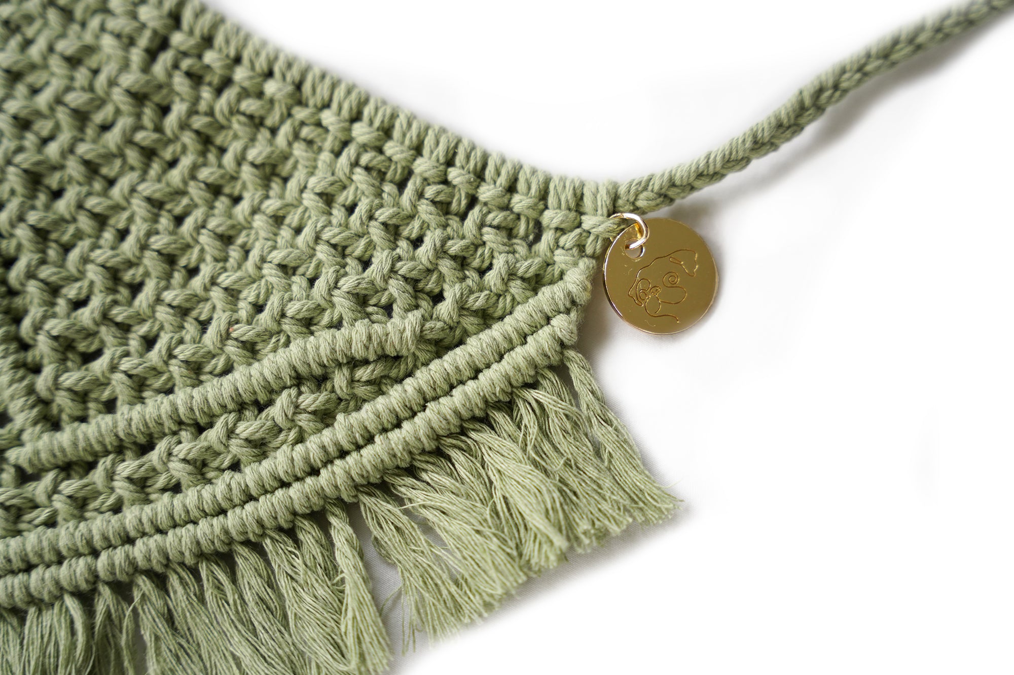 Tulum Macramé Bandana - Peppermint – frankly, my dali