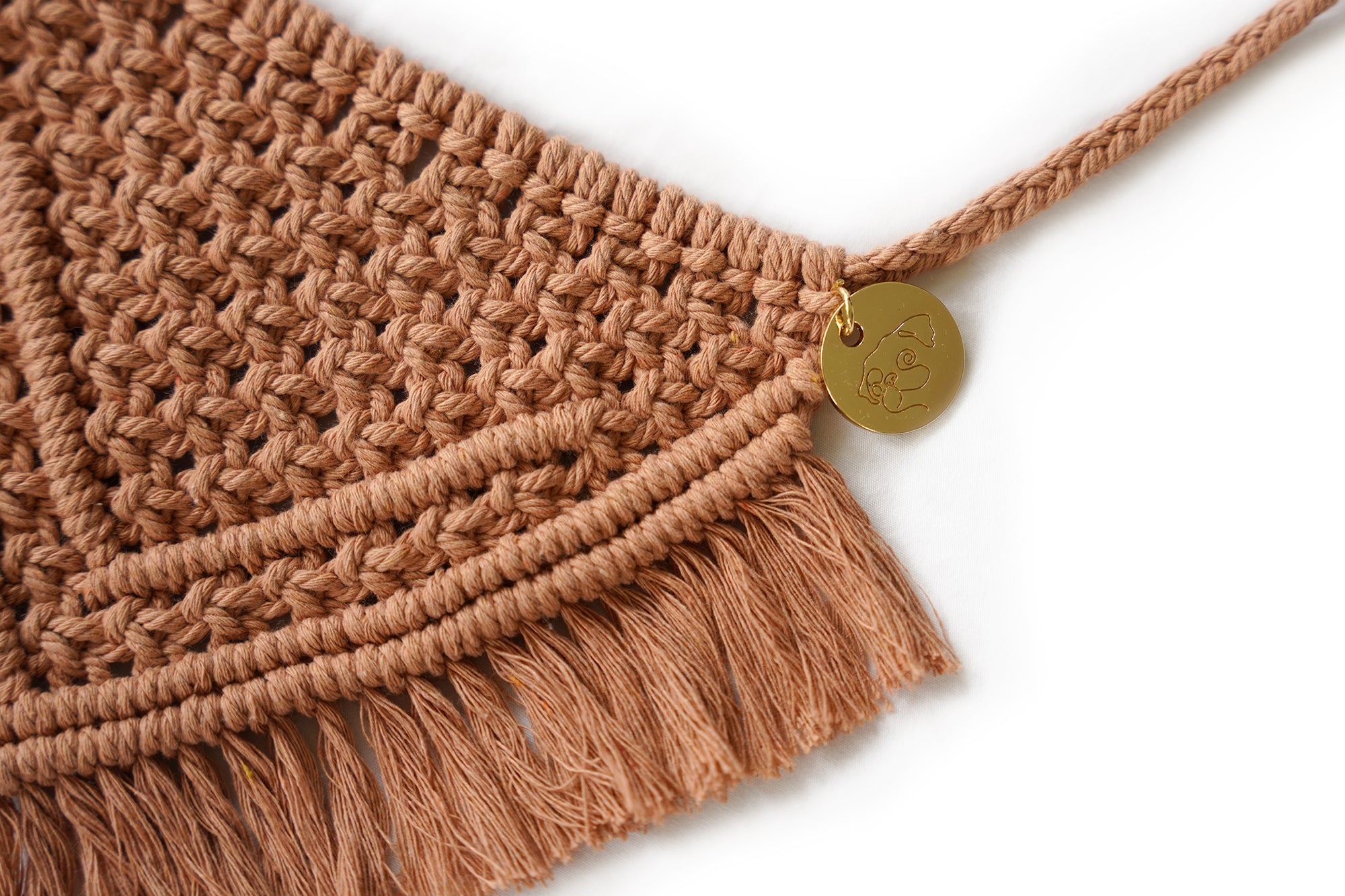 Tulum Macramé Bandana - Blush – frankly, my dali